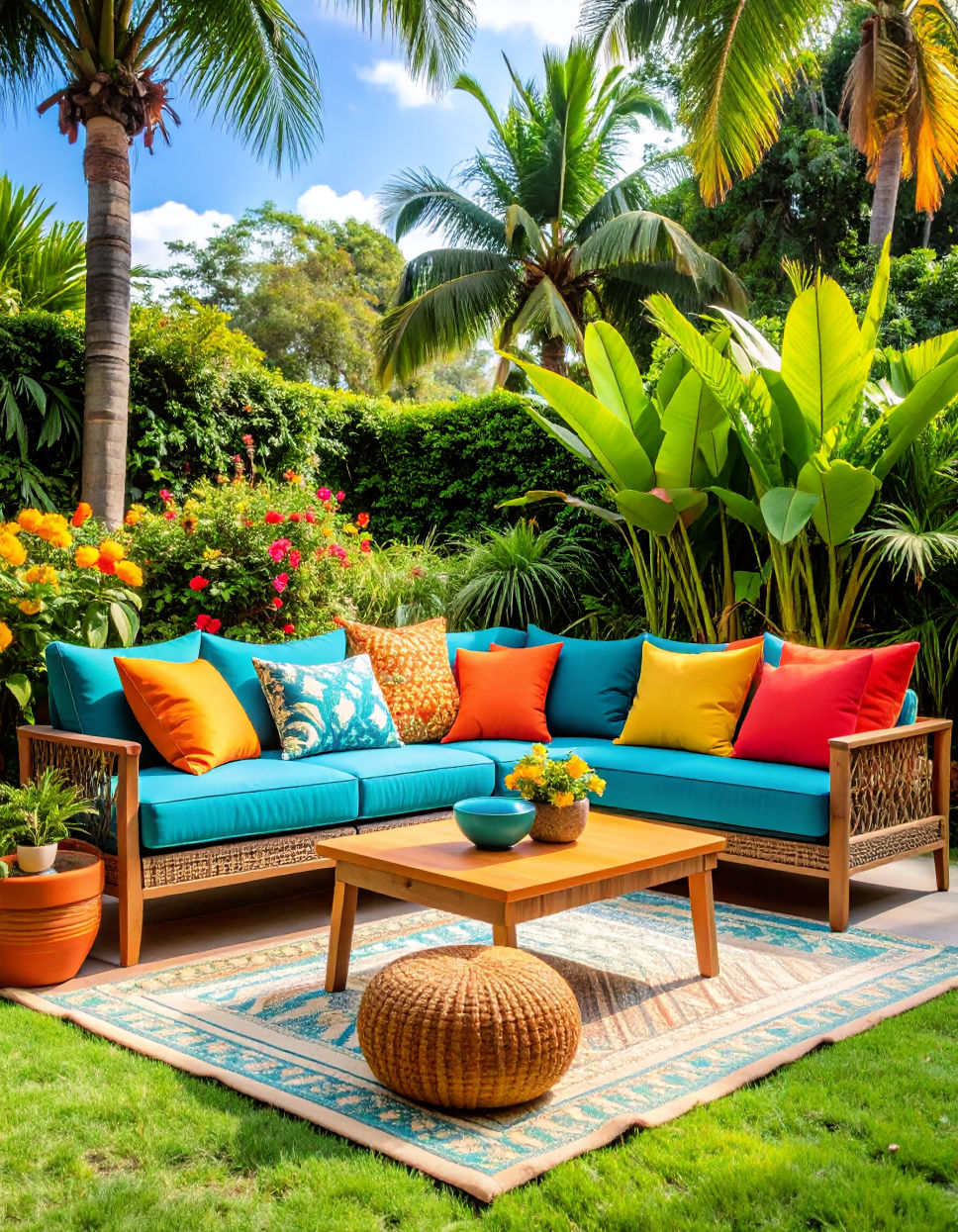25 Tropical Backyard Ideas for a Lush Outdoor Oasis - Our Secondhand House