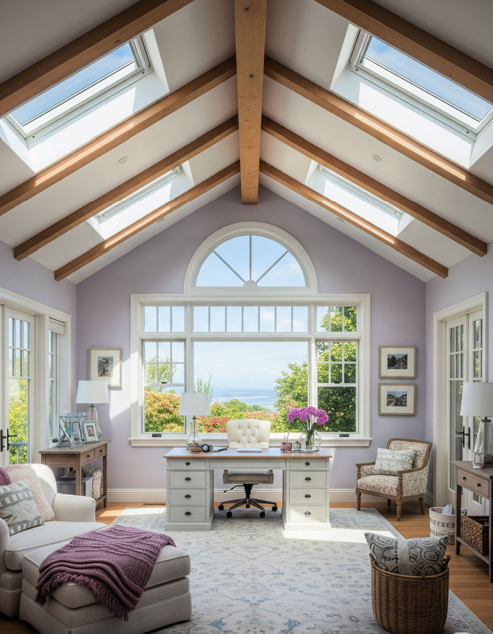25 Vaulted Ceiling With Beams: Stylish Design Concepts - Our Secondhand House