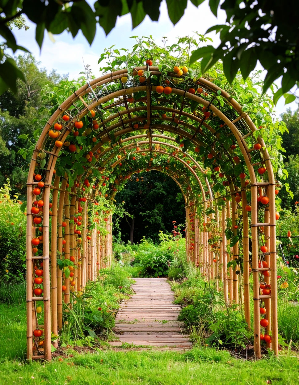 25 Tomato Trellis Ideas: Vertical Gardening Solutions - Our Secondhand ...
