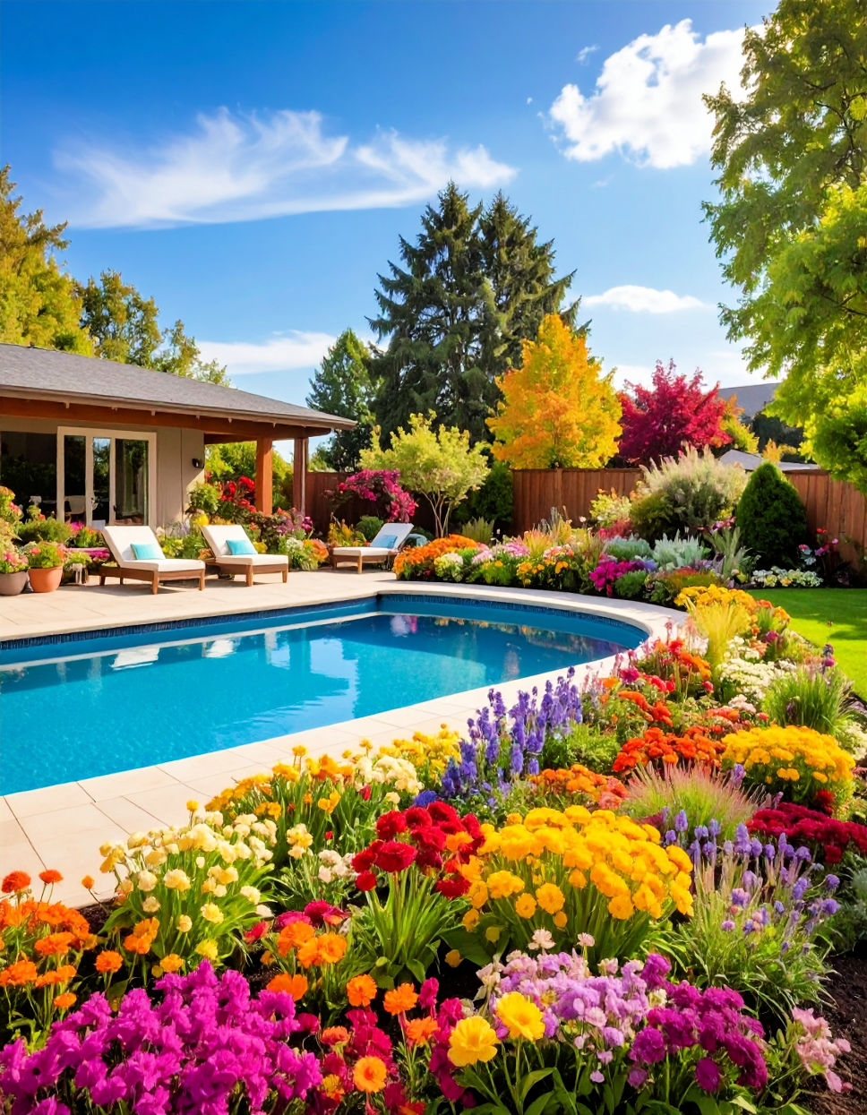 25 Beautiful Pool Landscaping Ideas for a Resort Vibe - Our Secondhand ...