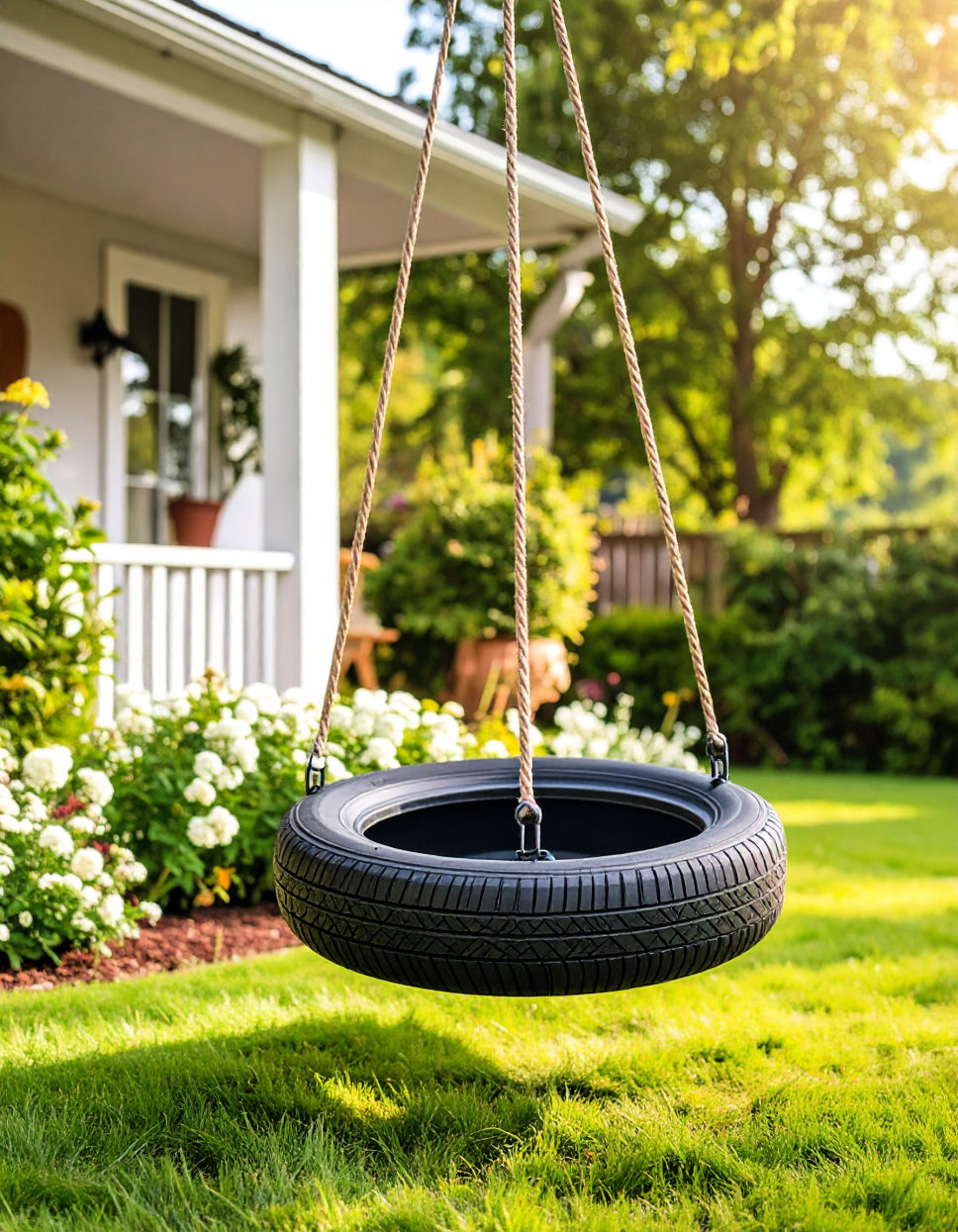 25 Tire Swing Ideas for Backyard Fun & Adventure - Our Secondhand House