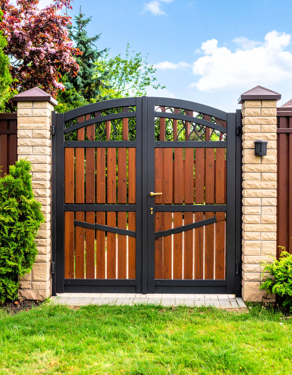 25 Fence Gate Ideas: Stylish Entrances for Your Garden Design - Our ...